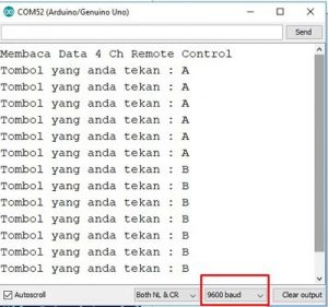 Belajar Arduino 4 Channel Remote Control aplikasi arduino dengan remote